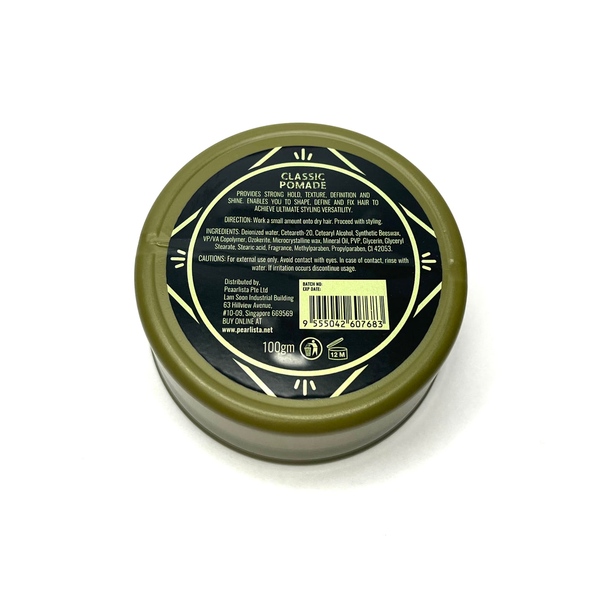 Men Pomade – Pearlista
